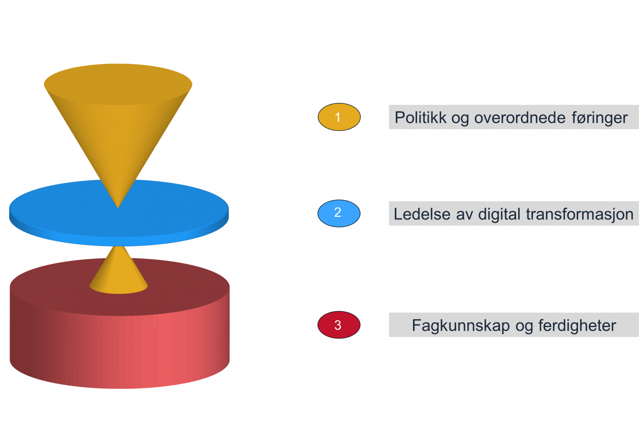 Kompetansemodell for digital transformasjon | Digdir